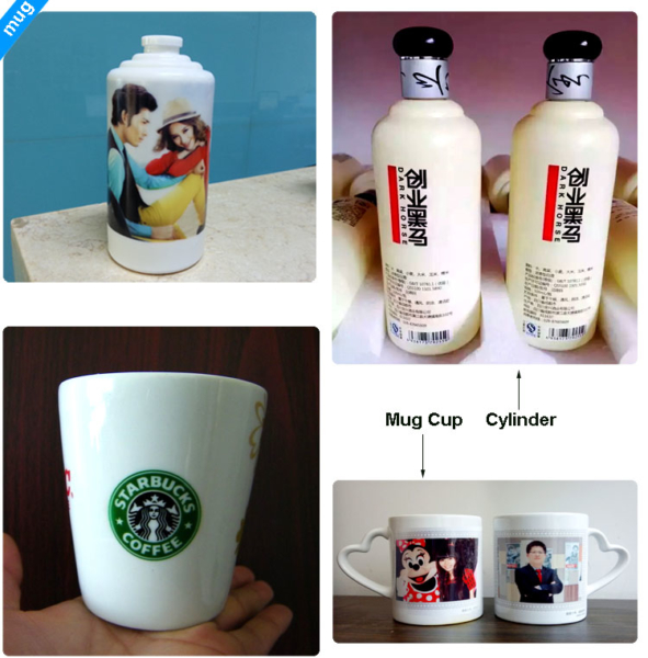 Mug cup UV printer, UV flatbed cylinder printer - Professional Printing ...