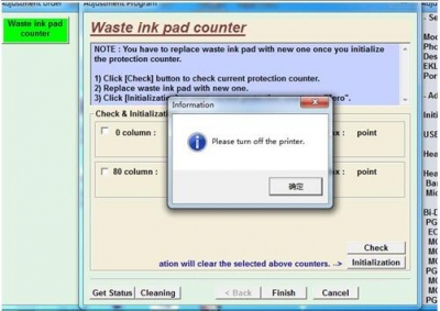How to use the software of waste ink pad counter? - Professional ...