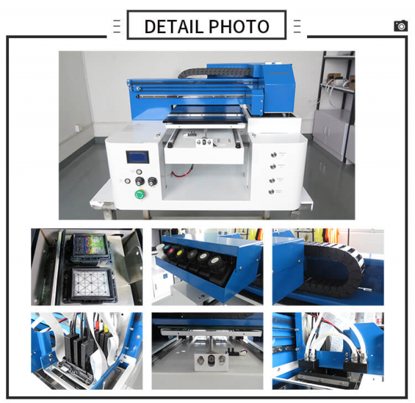 Wide Format Digital A2 Flatbed UV Printer Price DIY 4060 UV Varnish ...