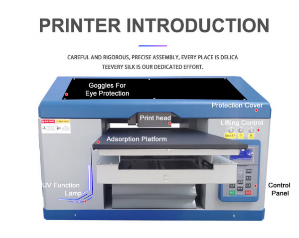 The best desktop a3 uv printer A3super with suction platform ...