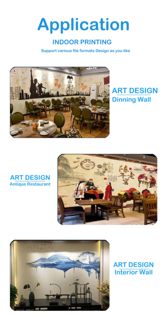 3D Vertical Wall Art Printer Wall Mural Painters Printing Machine Near ...