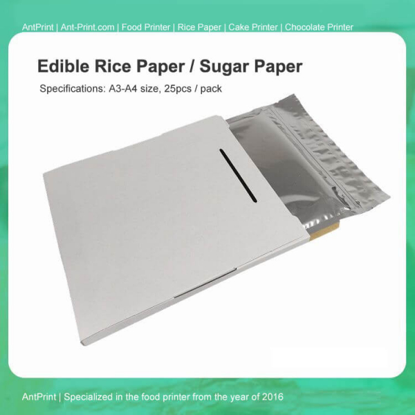 Edible Image Rice Wafer Paper Sheets For Cakes Decorations Printable ...