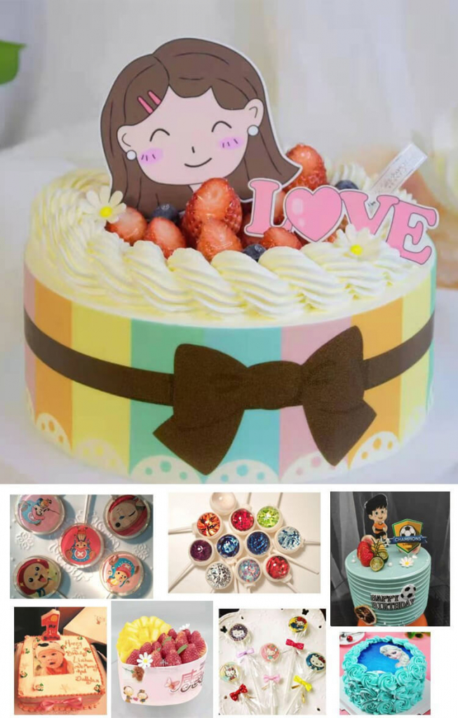 Edible Image Rice Wafer Paper Sheets For Cakes Decorations Printable ...