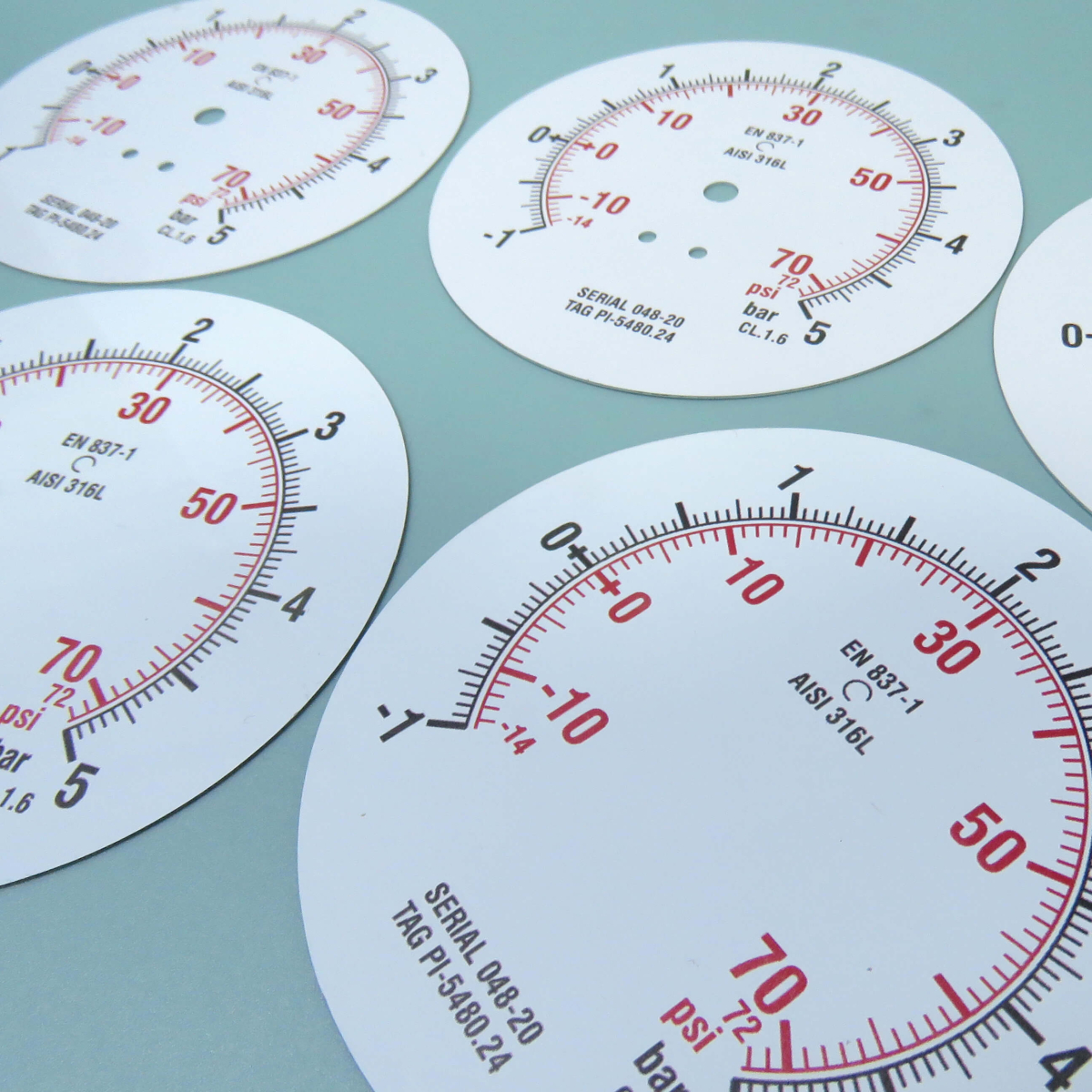 EasyTo Custom Print Pressure Gauge Dial UV Printer - AntPrint