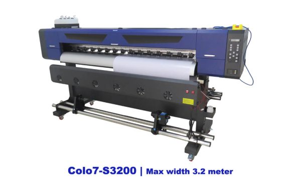 Large Format Eco Solvent Printer for Vinyl Sposters Sticker |Color7